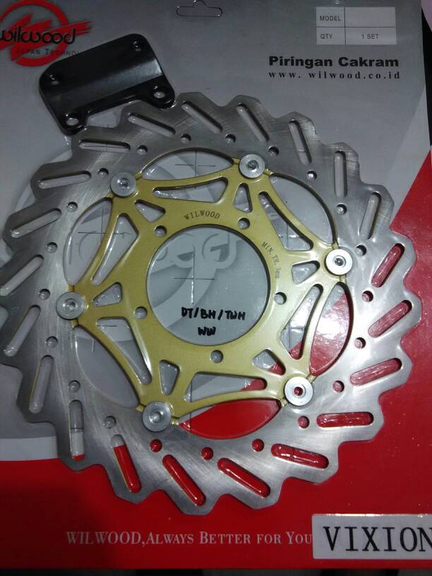 Jual cakram piringan piring rem depan lebar variasi sport vixion ...