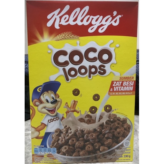 Jual Kelloggs Coco Loops 330 gram | Shopee Indonesia