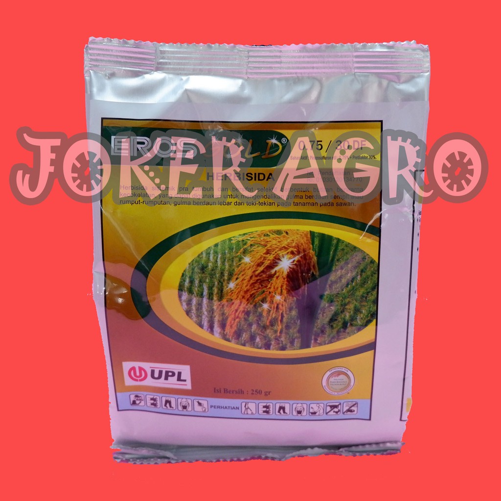 Jual EROS Gold 0.75/30 WG 250 gr ( Pirazosulfuron etil 0,75 % dan ...