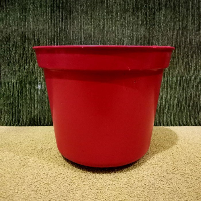 Jual POPULER POT COKLAT POLOS 15 CM (PALMA) | Shopee Indonesia