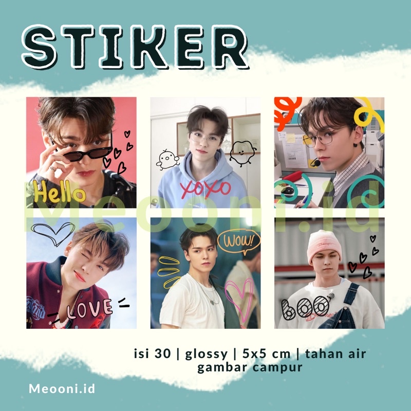 Jual SEVENTEEN STICKER ISI 30 | Stiker lucu stiker ala sellkor | Shopee ...