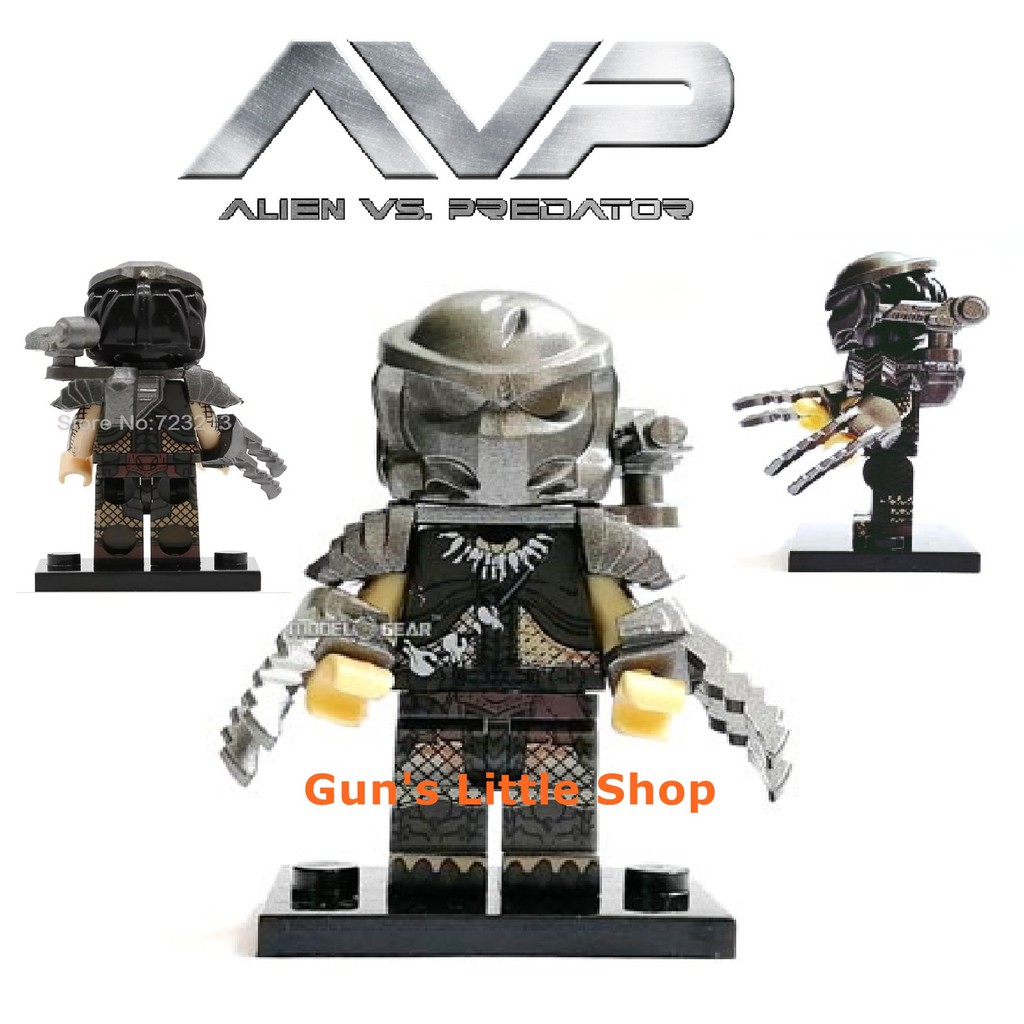 Jual Brick - Movie Movies Serie Predator Alien Aliens lego tanpa dus ...