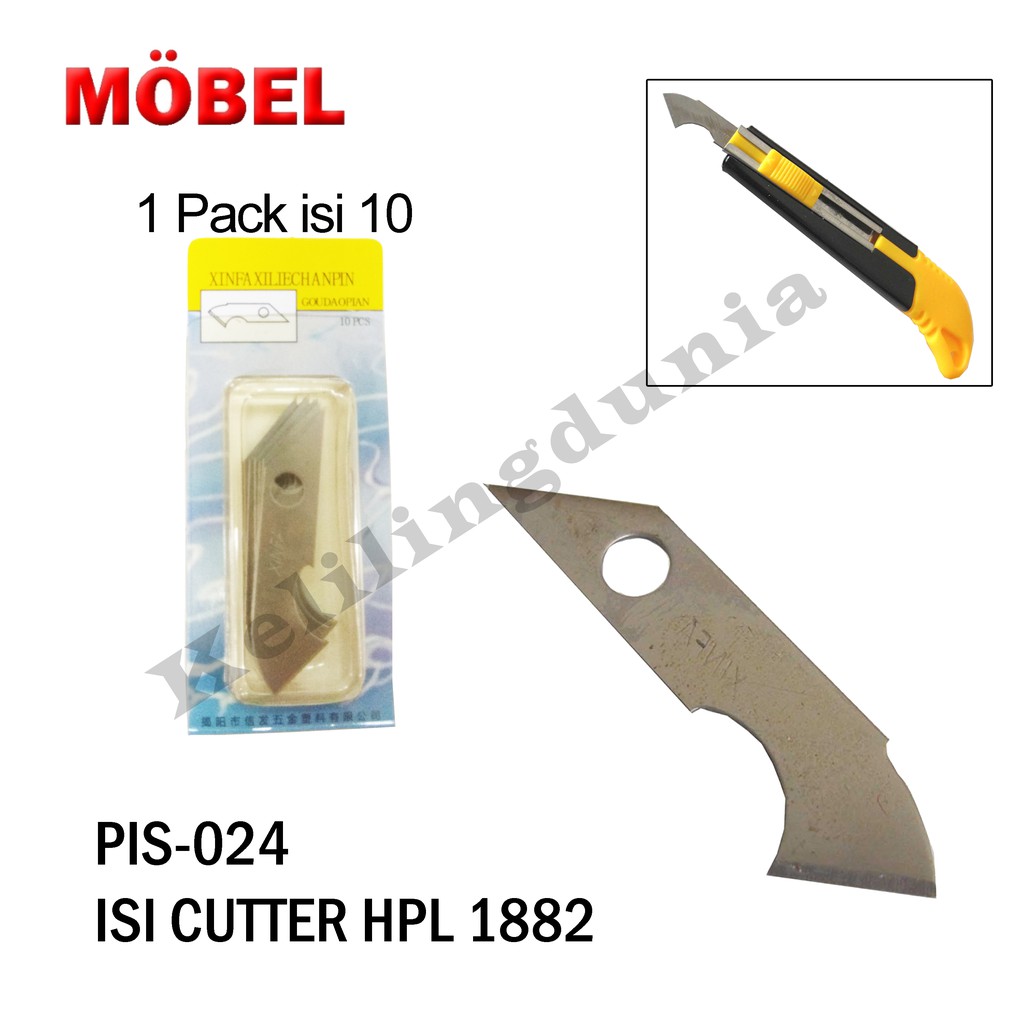 Jual Isi Refill Mata Pisau Cutter Acrylic Alat Pemotong Potong Akrilik ...