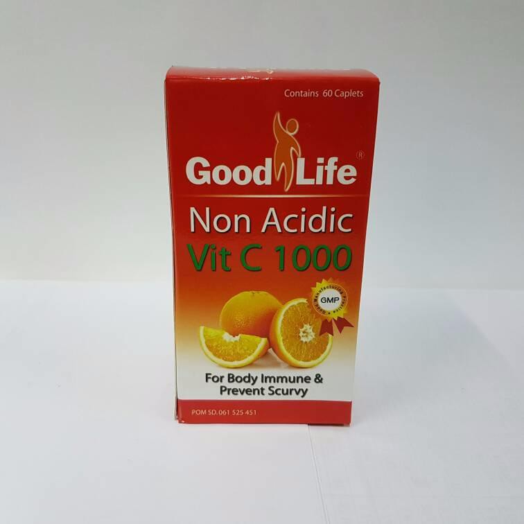 Jual Good Life Non Acidic Vit C 1000 dan 500 - Vitamin C | Shopee Indonesia