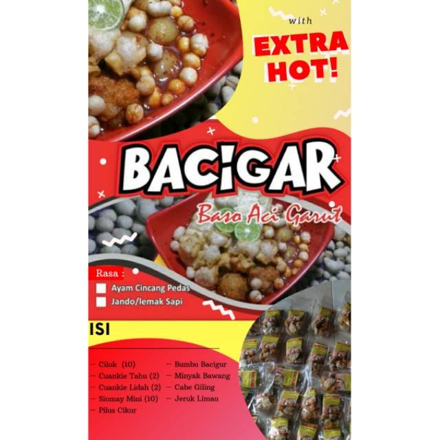 Jual Baso aci garut (bacigar) | Shopee Indonesia