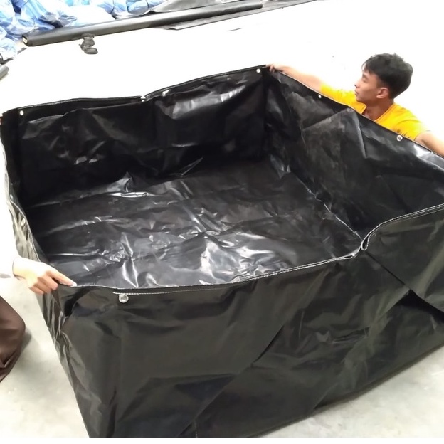 Jual Kolam Kotak HDPE 500 Mikron Ukuran Custom | Shopee Indonesia