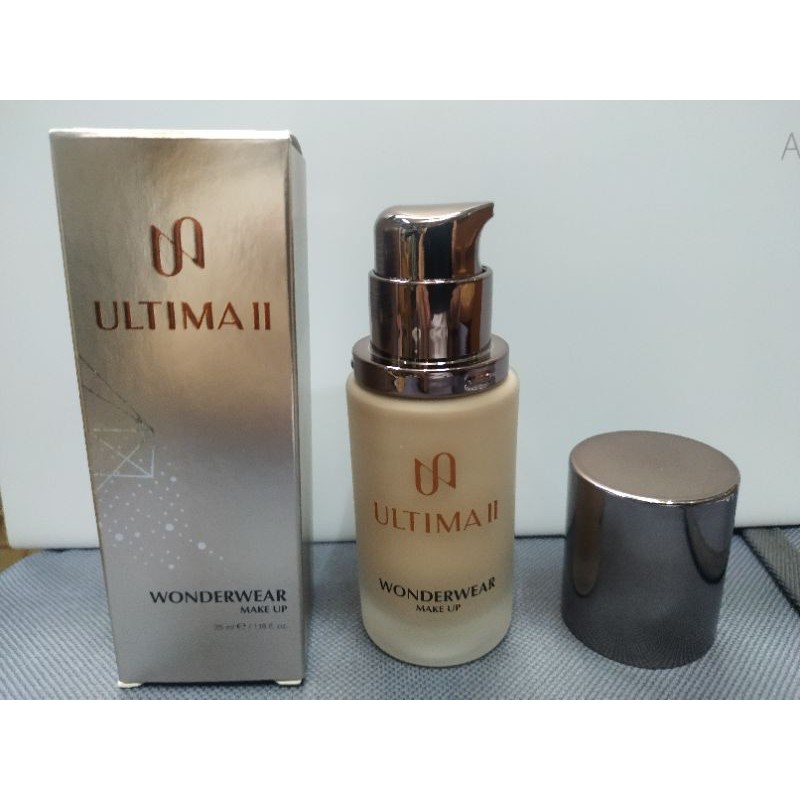 Jual Ultima II wonderwear liquid foundation make up | Shopee Indonesia