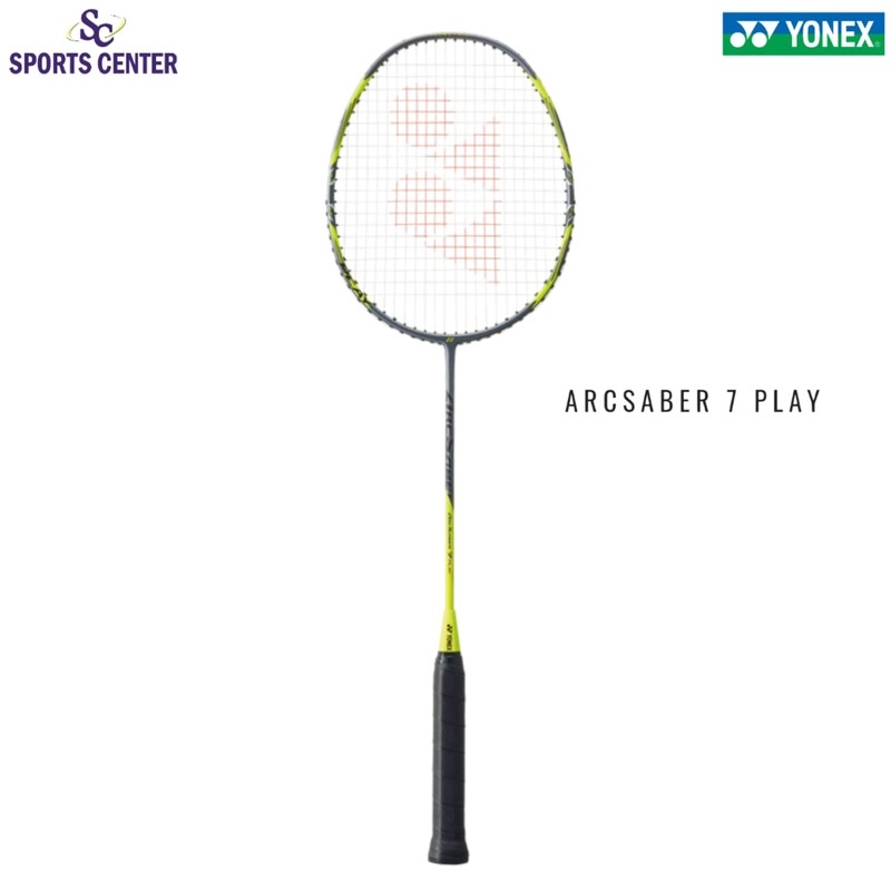Jual New Raket Badminton Yonex Arcsaber 7 Play Gray Yellow | Shopee Indonesia