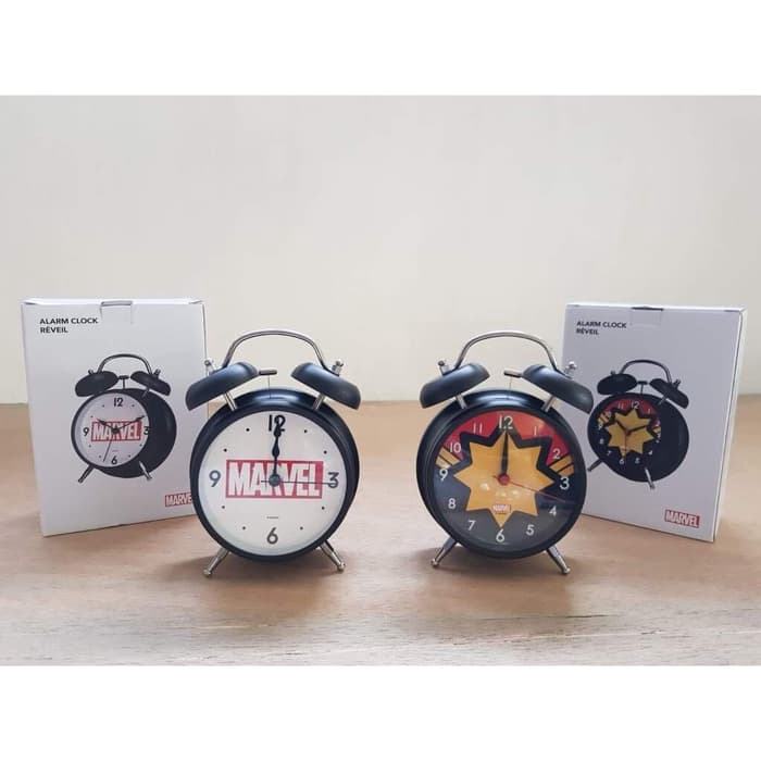 Jual MARVEL Alarm Clock Miniso | Shopee Indonesia