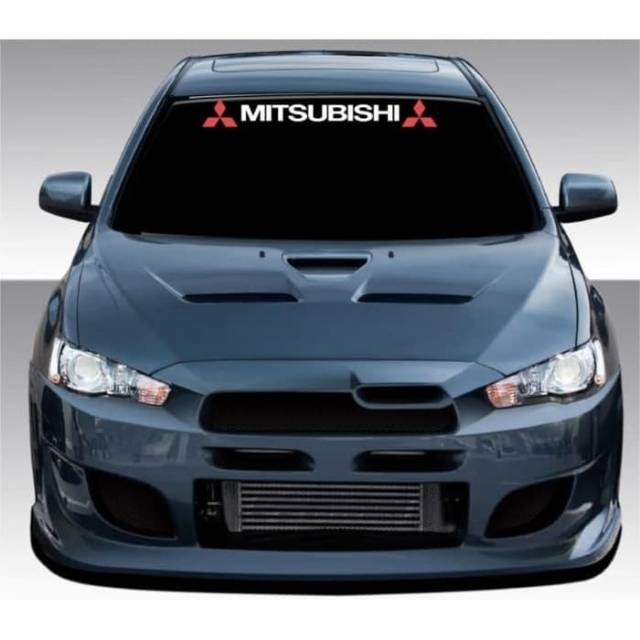 Jual STICKER STIKER KACA MOBIL MITSUBISHI STIKER KACA LANCER XPANDER ...