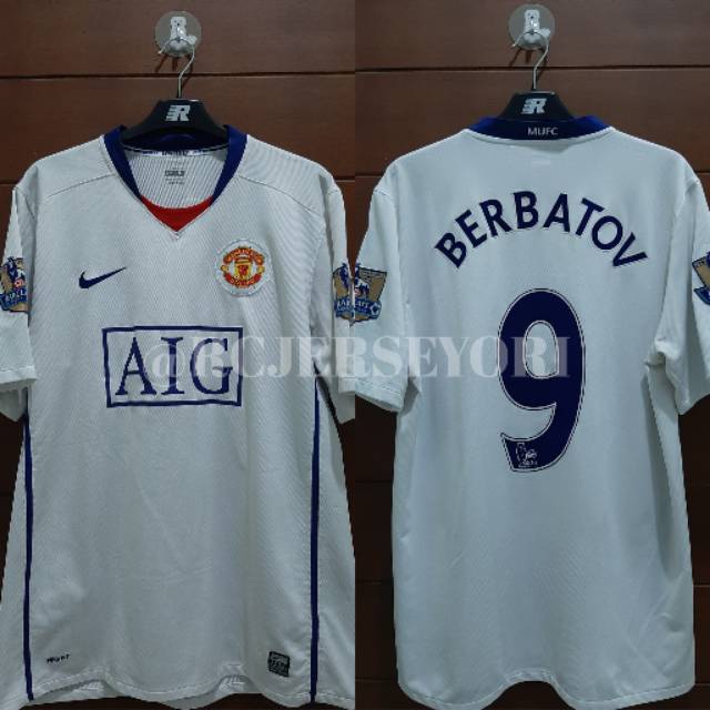 Jual Jersey Original Manchester United / MU Away 08/09 - Dimitar ...