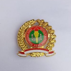 Jual Pin pgri padi kapas pin pgri lencana pgri lencana guru | Shopee ...