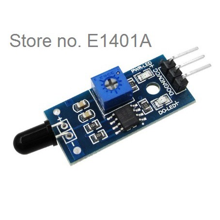 Jual Flame Infrared Modul Module Sensor deteksi Api Kebakaran Arduino ...