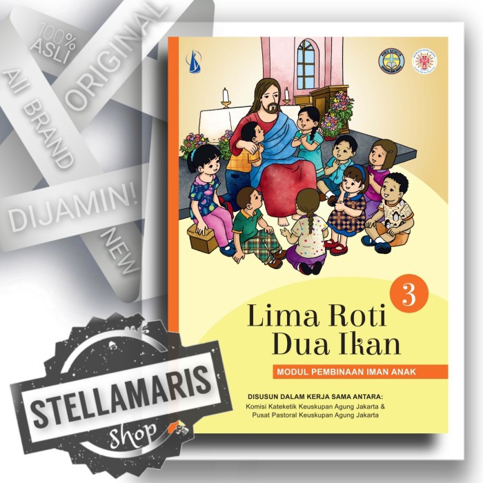 Jual Lima Roti Dua Ikan 3 Modul Pembinaan Iman Anak - Buku Diskon ...