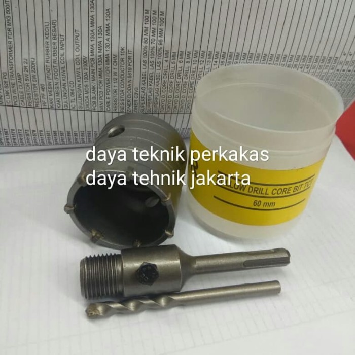 Jual CORE BIT SDS PLUS 60MM - MATA BOR TEMBOK SDS PLUS 60MM - BOR ...