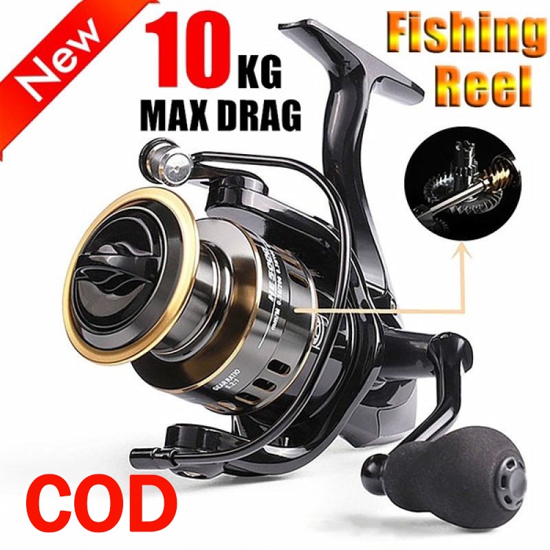 Jual reel pancing besi reel HE 500-7000 Max Drag reel pancing murah ...