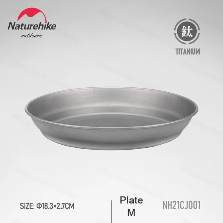 Jual PIRING MANGKOK MAKAN BOWL PLATE TITANIUM NATUREHIKE NH21CJ001 ...