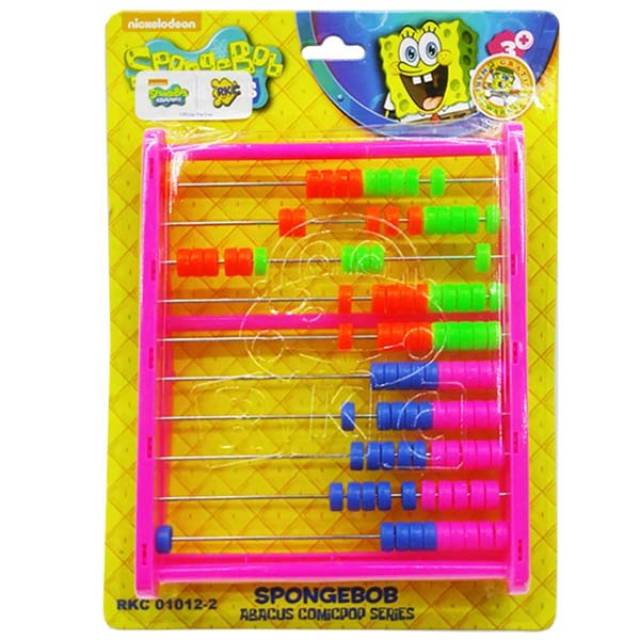 Jual Sempoa Abacus Spongebob/Alat Berhitung Belajar Anak Sempoa ...