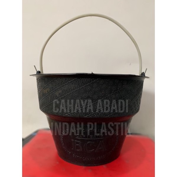 Jual Timba Cor Ember Cor Plastik Batik Anti Pecah Hitam | Shopee Indonesia
