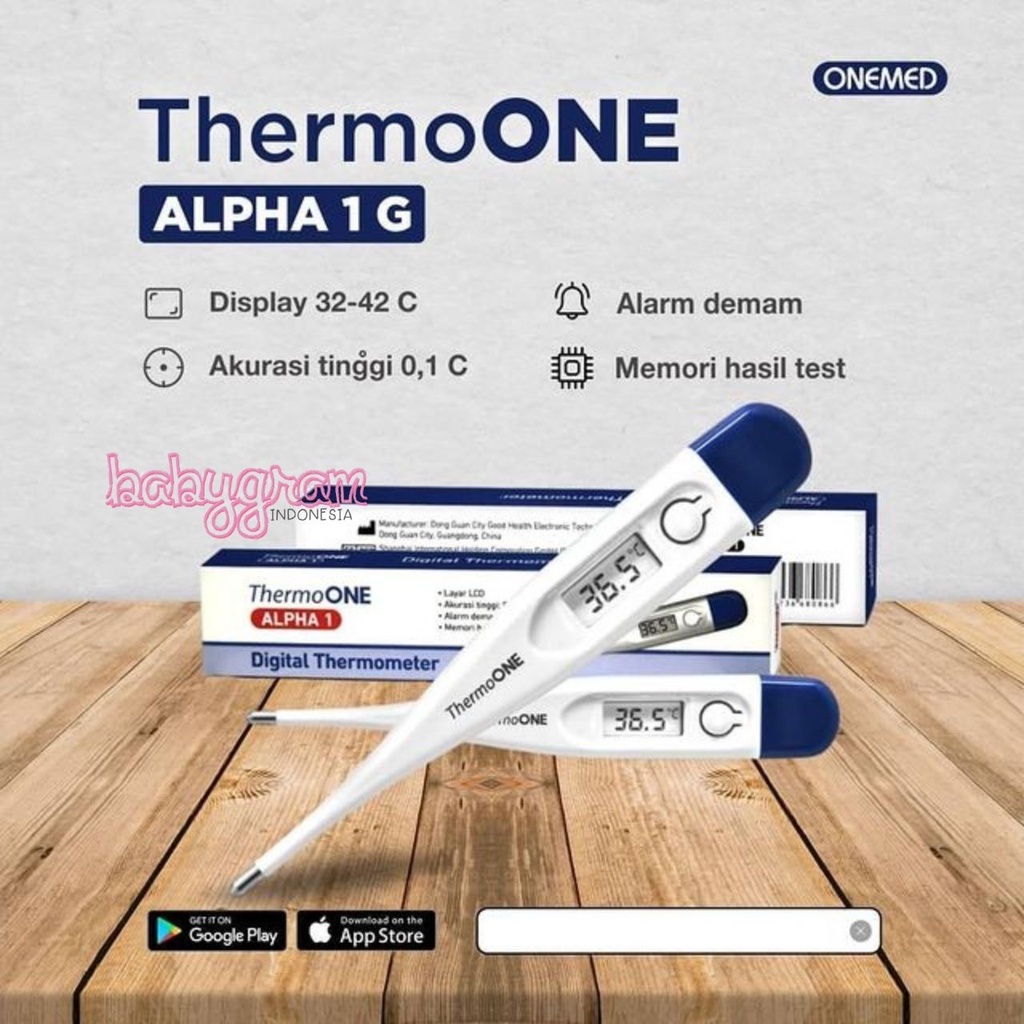 Jual Onemed Termometer Digital Alpha 1G / Alpha 2 Thermometer Alpha 1 ...