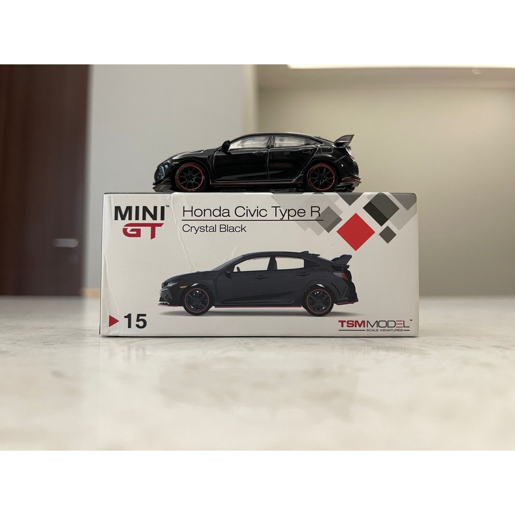 Jual MiniGT Mini GT Honda Civic TypeR Type R Crystal Black (Loose ...