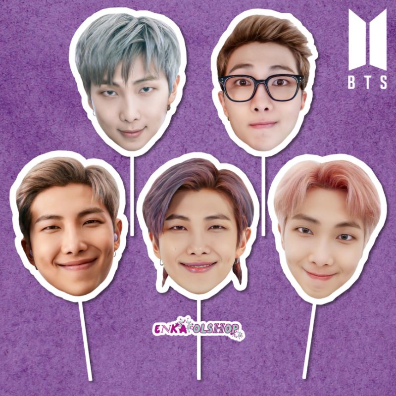 Jual FAN FACE/KIPAS MUKA RM/NAMJOON (BTS) handfan, kipas kpop, kipas ...