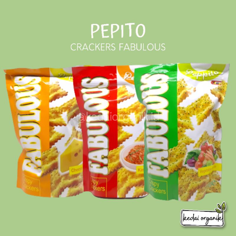 Jual Peppito Fabulous Crispy Crackers | Shopee Indonesia