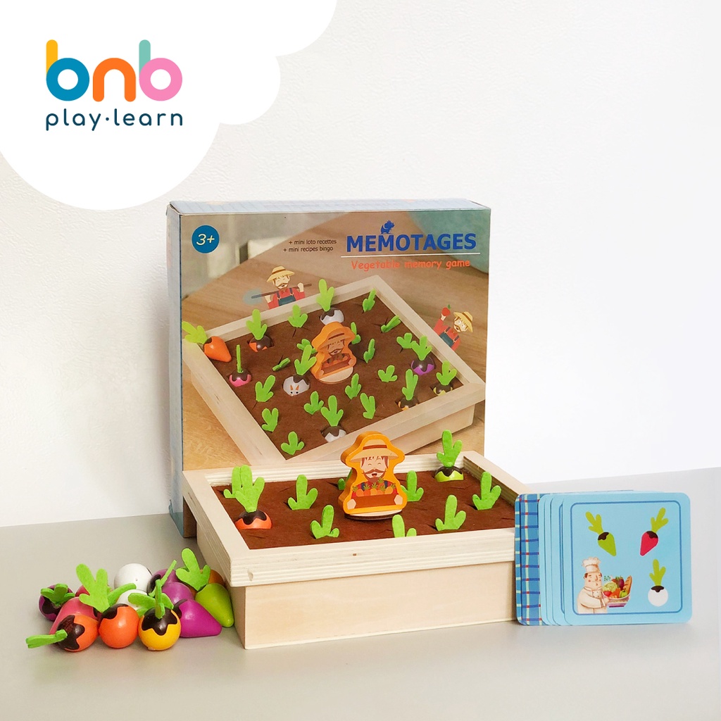Jual Memotages Vegetable Memory Game | Shopee Indonesia