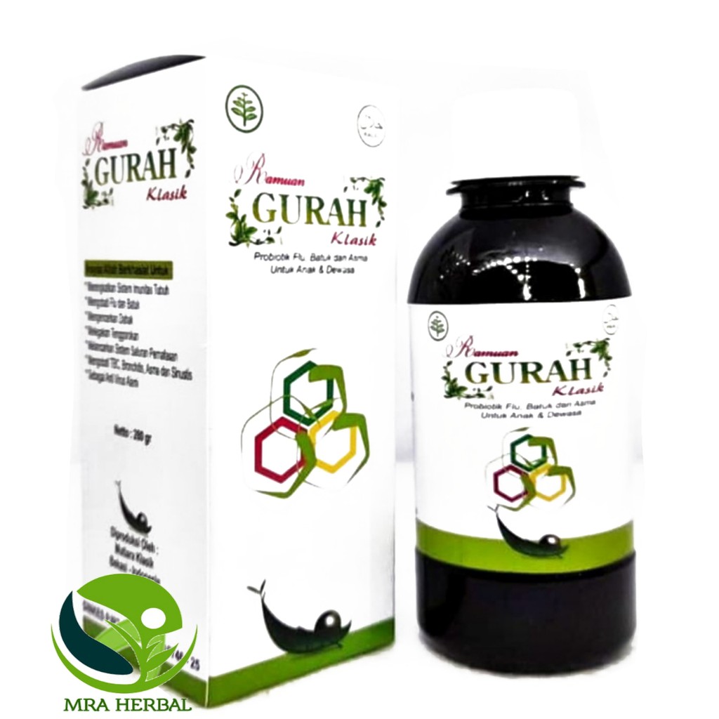 Jual Ramuan GURAH Klasik 280 gr // Ramuan GURAH Klasik 280 gr Probiotik ...