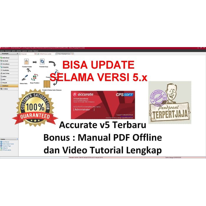 Jual PROMO ACCURATE 5 Software Akuntansi Versi Terbaru Full Version ...