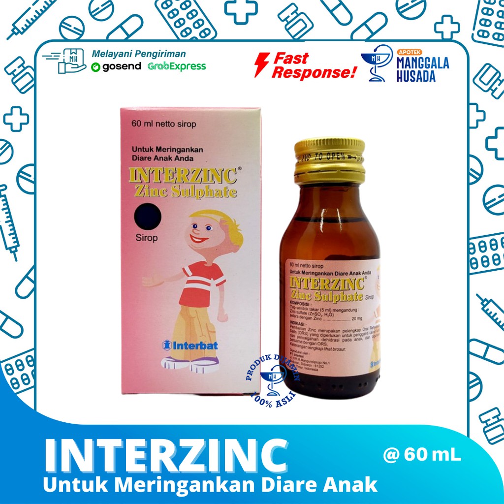 Jual INTERZINC SIRUP @ 60 ML | Shopee Indonesia