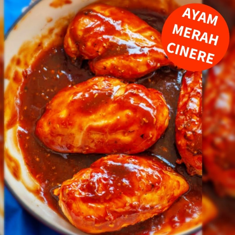 Jual Ayam merah cinere ayam saos ayam pedas ayam kulit saos hot hot ...