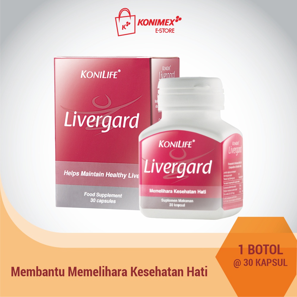 Jual Konilife Livergard Food Supplement Botol 30 Jaga Kesehatan Hati ...