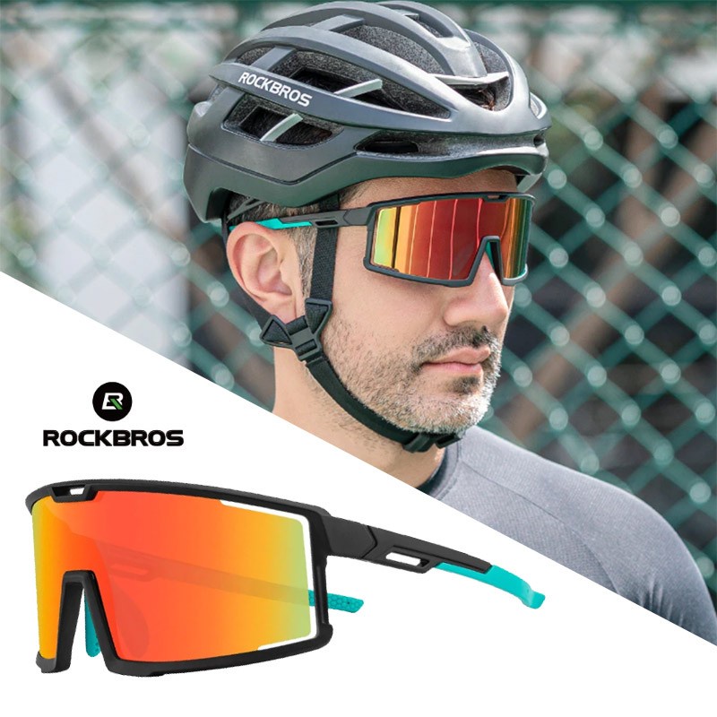 Jual Rockbros SP252R Kacamata Sepeda Polarized Cycling Sunglasses Polaris | Shopee Indonesia