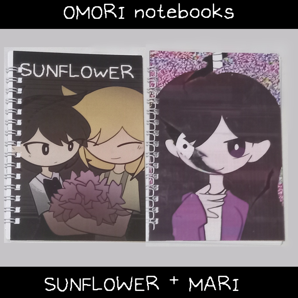 Jual OMORI Notebooks (Sunflower + Mari) A6 | Shopee Indonesia