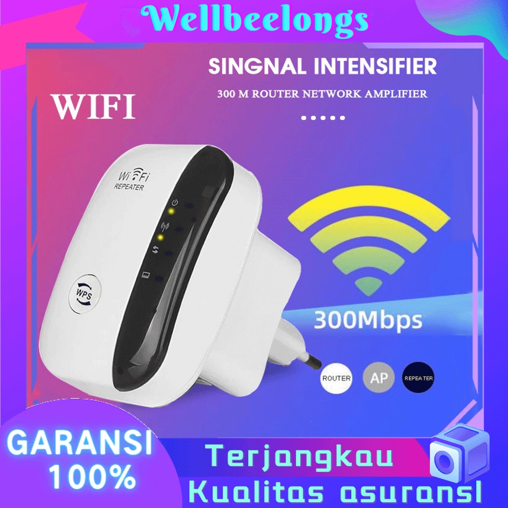 Jual LASH SALE! WIFI Repeater 300Mbps Wireless WiFi Signal Range ...