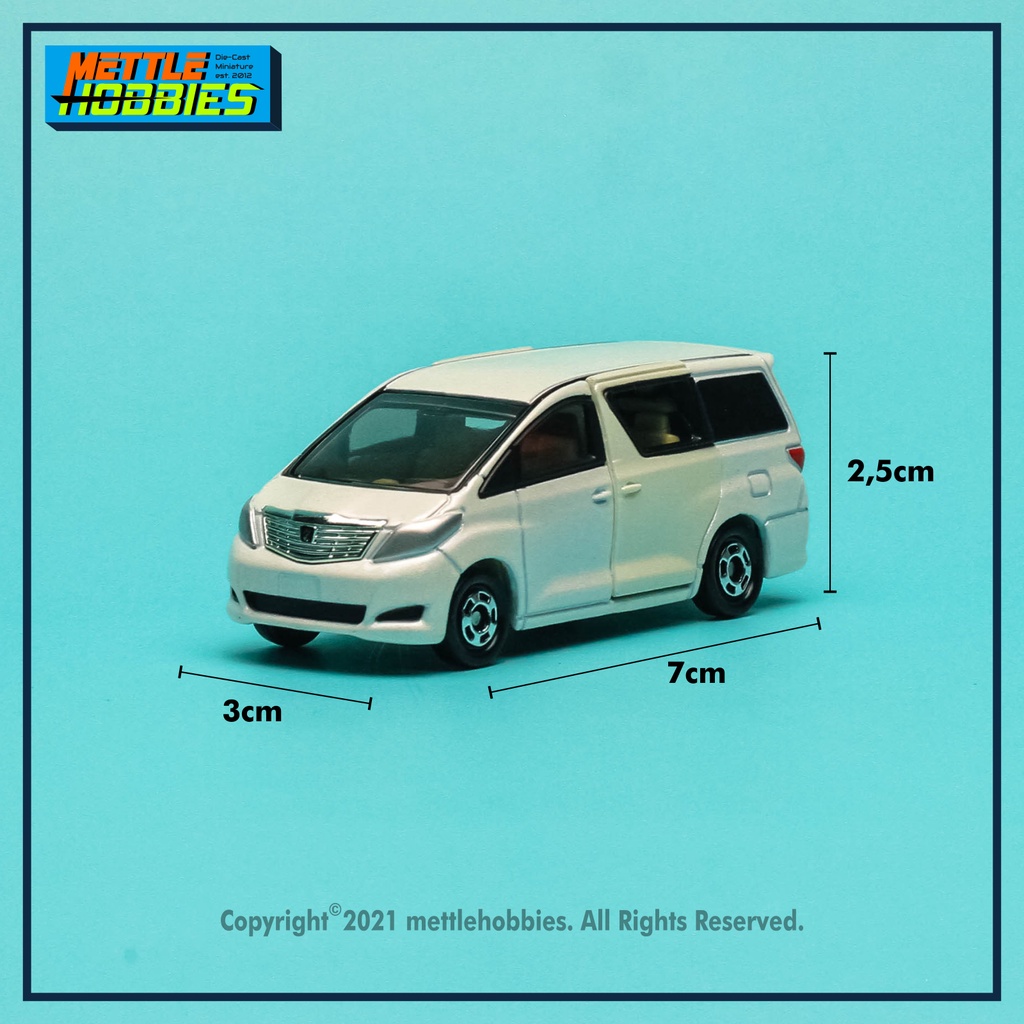 Jual Tomica Toyota Alphard Diecast Miniatur Replika Mobil 1/64 | Shopee Indonesia