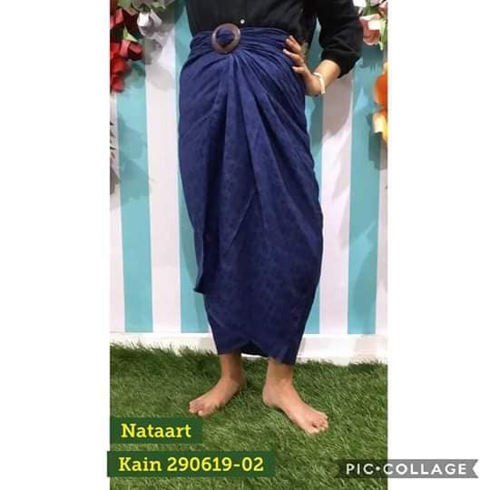 Jual KAIN KATUN DOBBY MOTIF BATIK WARNA BIRU 290619-02 | Shopee Indonesia