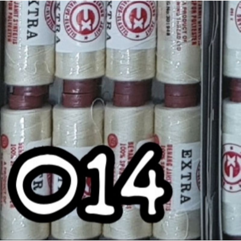 Jual Benang Jahit EXTRA 160 yards Warna Krem (Harga per pcs) | Shopee ...