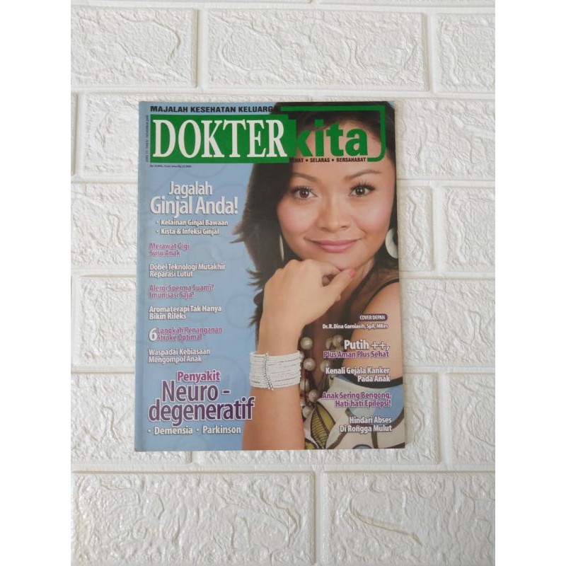 Jual Majalah Kesehatan Keluarga DOKTER KITA Preloved | Shopee Indonesia