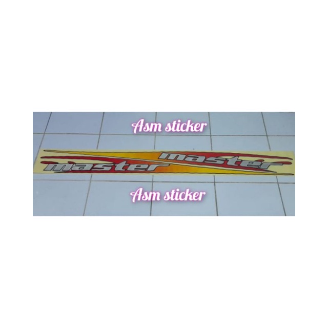 Jual list body stiker Daihatsu Zebra Espass Master pickup / List body ...