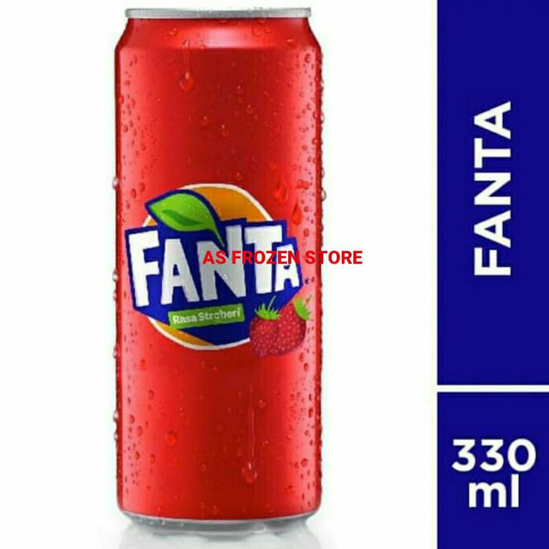 Jual Fanta Stroberi Can 250ml / Fanta Stroberi Kaleng 250ml 1 dus 24 pcs | Shopee Indonesia