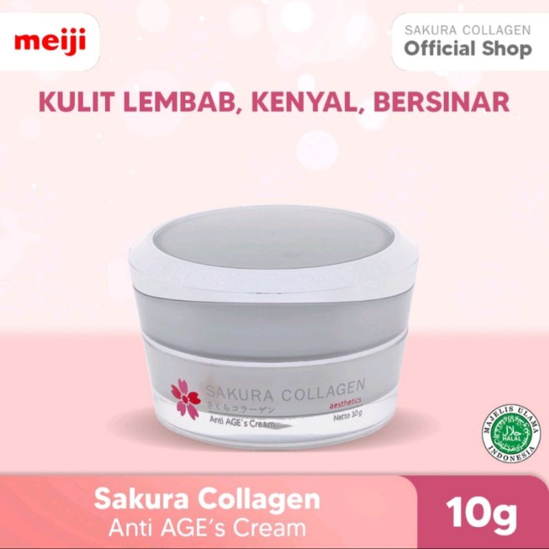 Jual Sakura Collagen Cream 10gr / Sakura+Collagen+Hyaluronate+ Pro-Vit ...