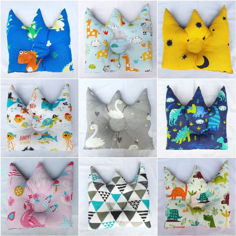 Jual Bantal bayi model mahkota crown / bantal peyang bayi mahkota ...