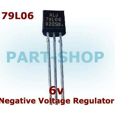 Jual Ic 79L06 7906 -6V 100Ma 0.1A Negative Voltage Regulator To-92 Prtsp659 Original | Shopee ...