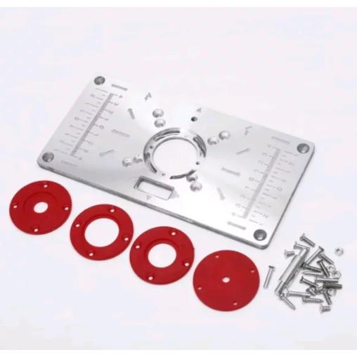 Jual Table Router Trimmer Insert Plate Universal Plat Tatakan Dudukan ...