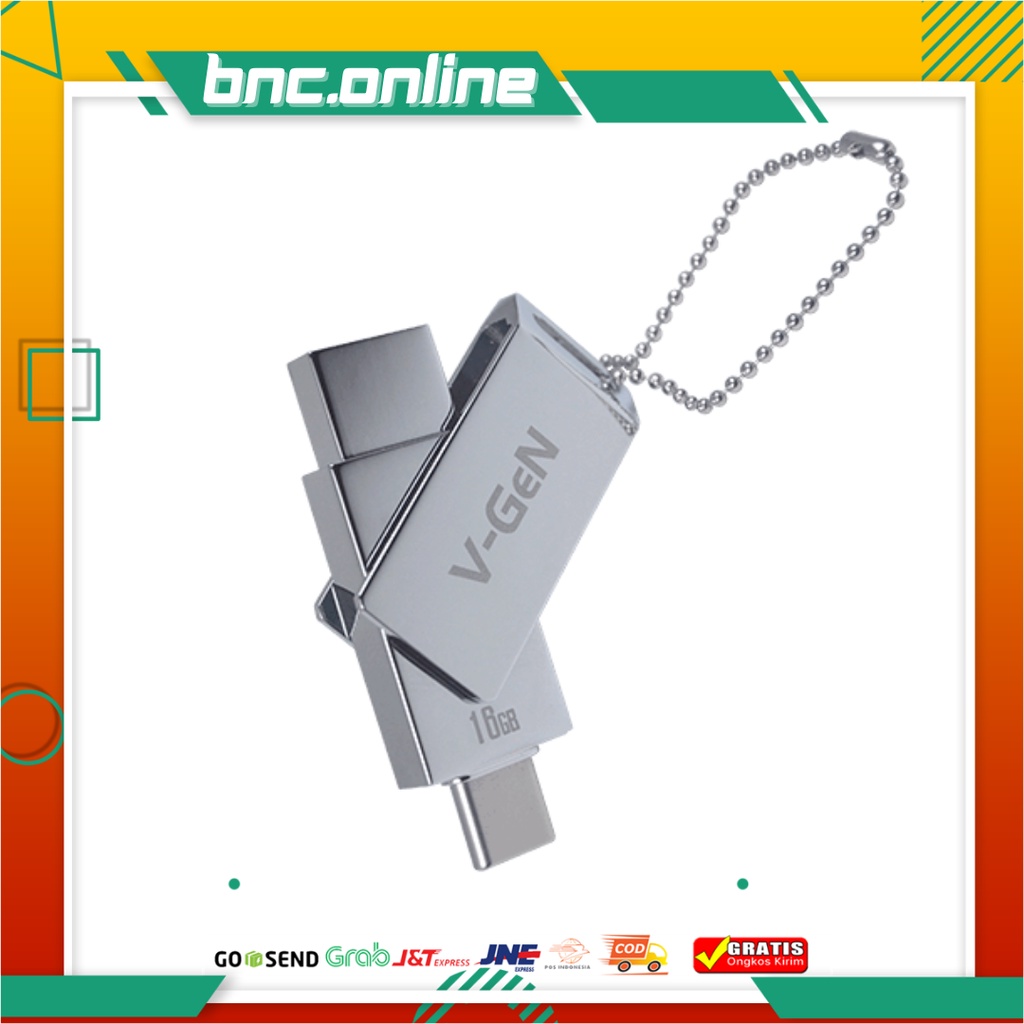 Jual OTG USB TYPE C Vgen 16 - 128GB / USB Flashdisk 3 0 Type-C V-Gen ...