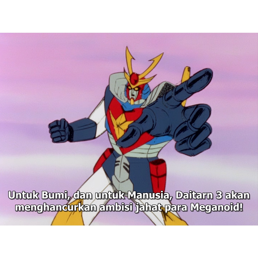 Jual Film Invincible Steel Man Daitarn 3 1978 Teks Indonesia Play Dvd ...