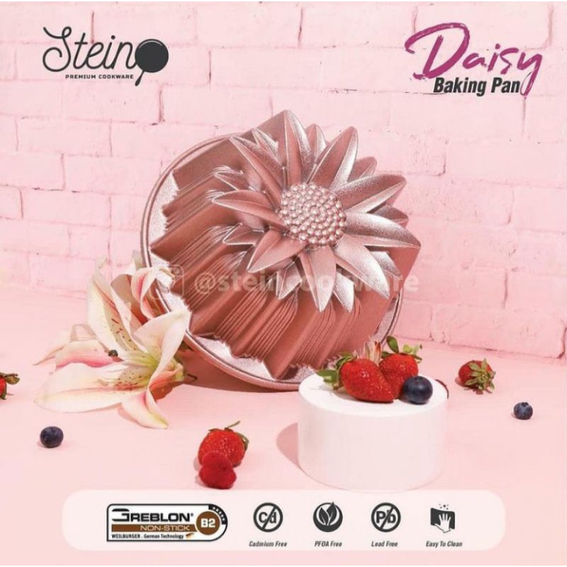 Jual STEIN Daisy Baking Pan ( Anti lengket Ukuran 24cm ) | Shopee Indonesia