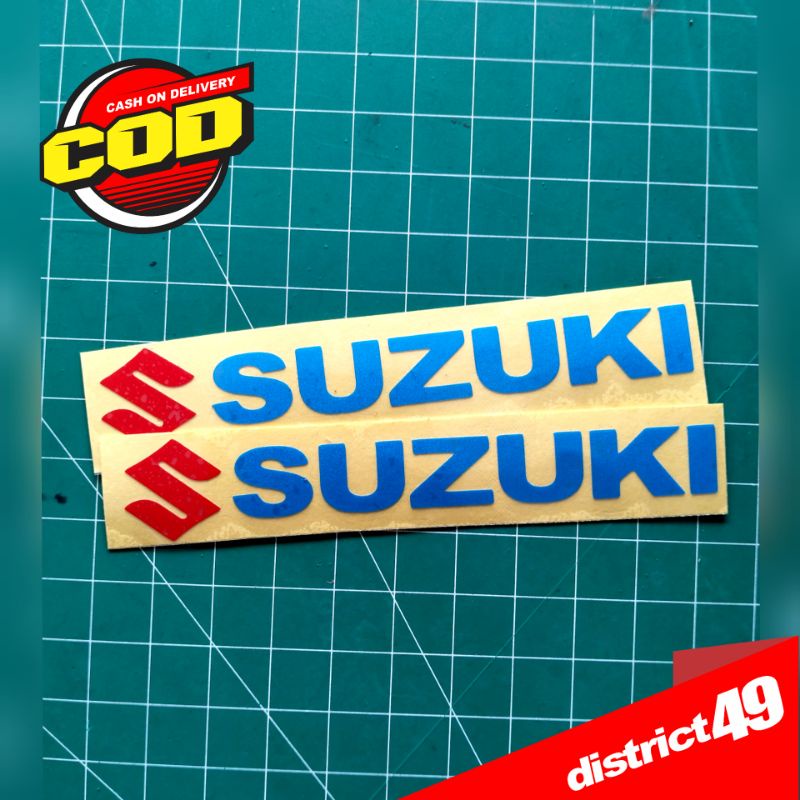 Jual Cutting sticker - Stiker cutting Suzuki - Stiker Suzuki - Stiker ...
